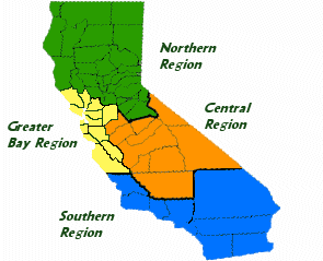 California I-Train - Choose Region